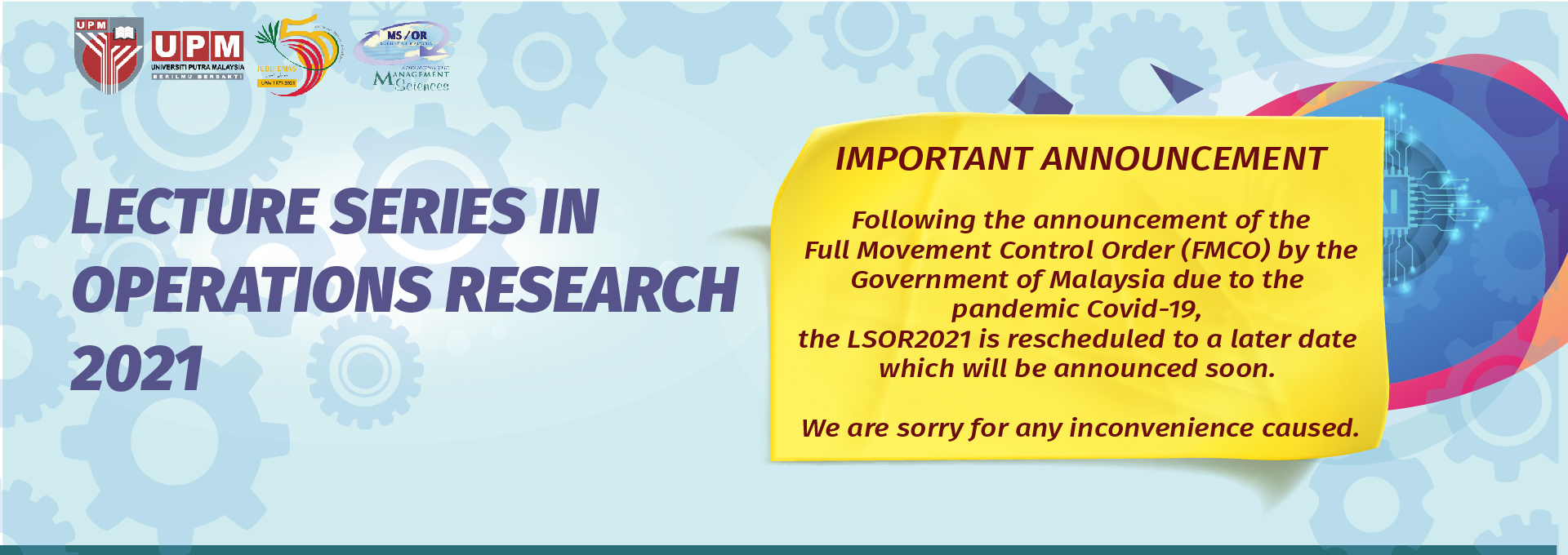 LECTURE SERIES IN OPERATIONS RESEARCH